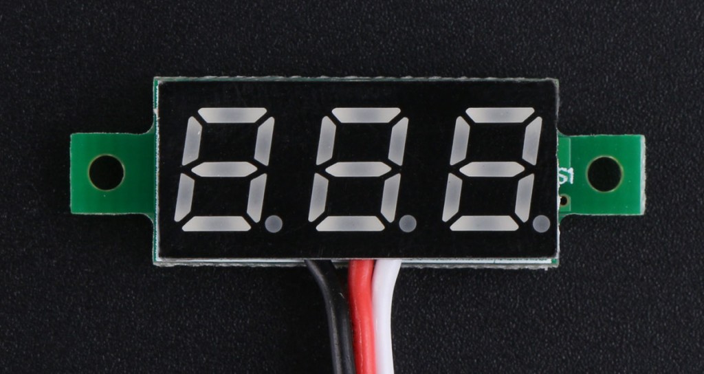 The Smallest DC Voltmeter Only 0.28″ LED Display and Measure Voltage 0 ...