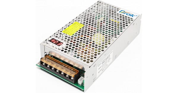 DROK 12V Power Supply, AC 110V 220V to DC 0-12V 17A 200W Buck Converter ...