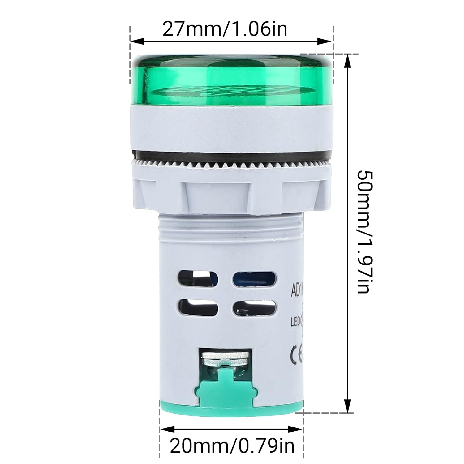 DROK AC 500V Voltage Meter, 3pcs AC 60-500V 110v 220v Voltage Monitor ...