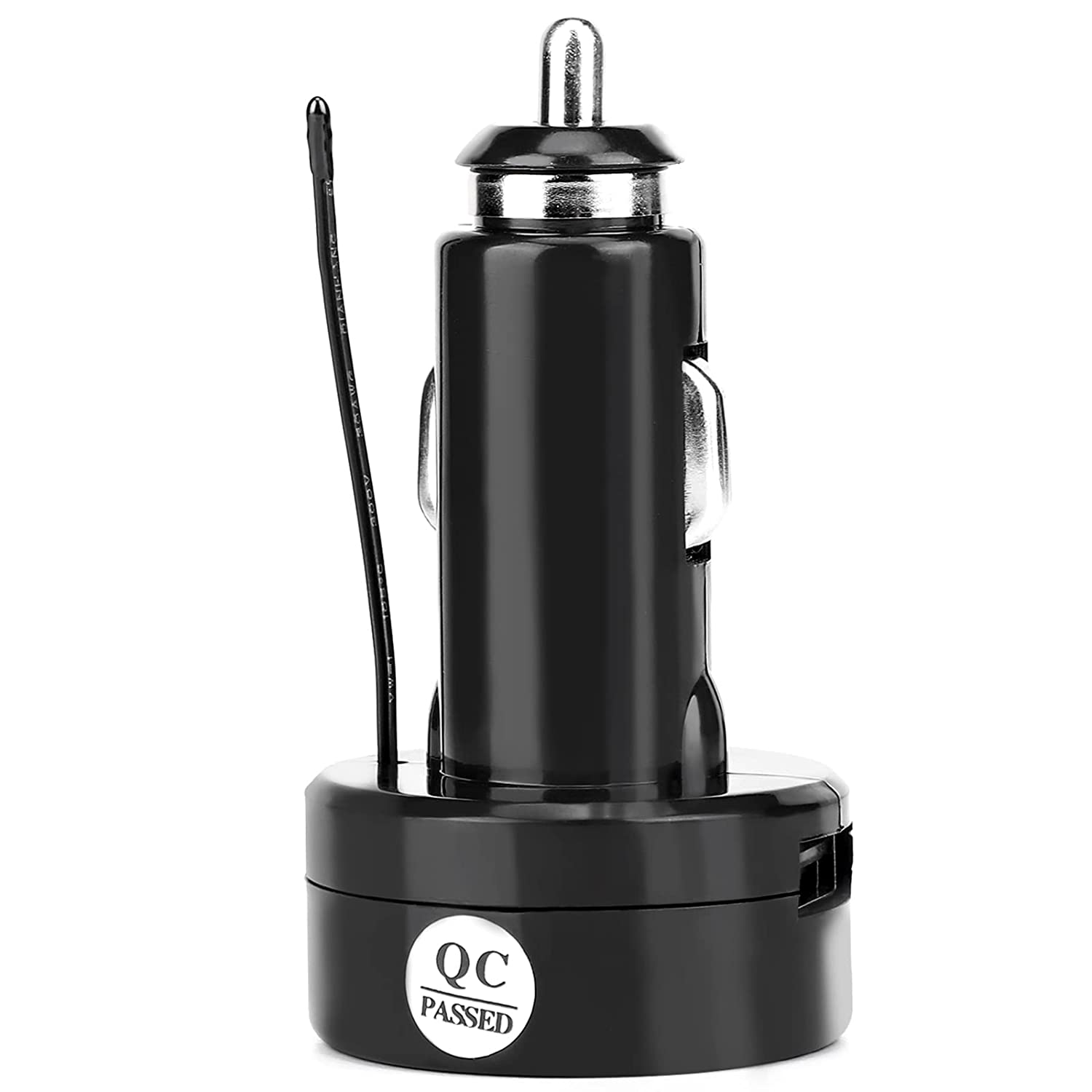 DROK Digital Voltage Temperature Monitor, Car Charger USB Charge for ...