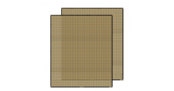 DROK 2PCS Perf Circuit Board, 7.09x5.91inch DIY Prototyping PCB, Gold ...