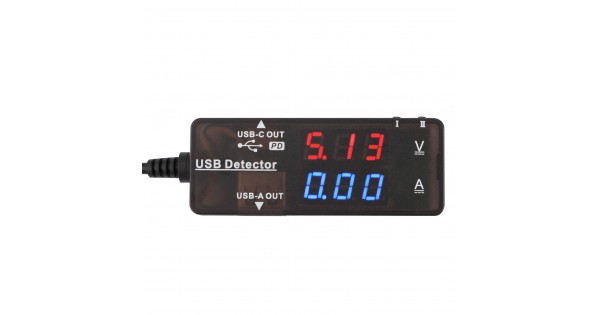 USB current voltage meter