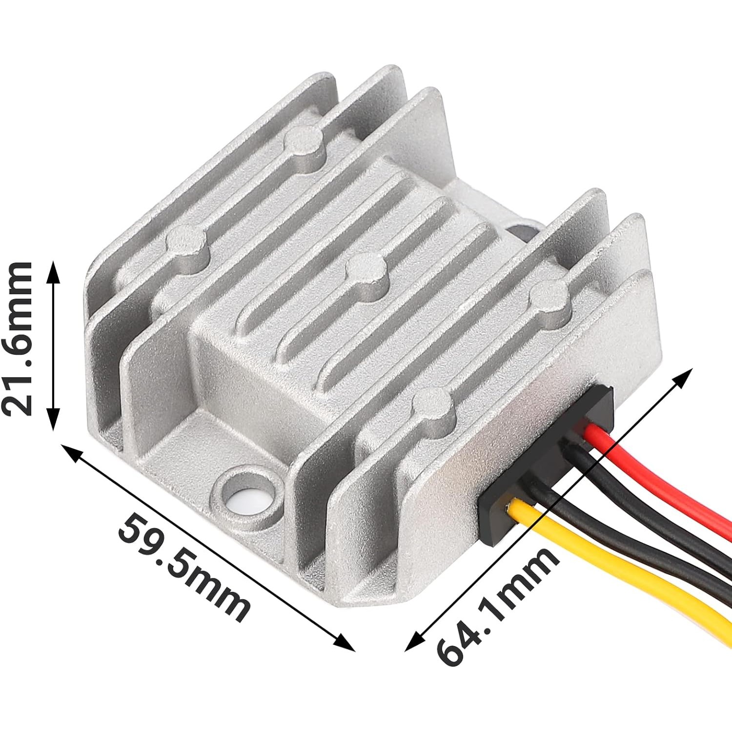 DROK DC-DC Buck Volt Converter, DC 20-90V to 12V 6A Car Power Converter ...